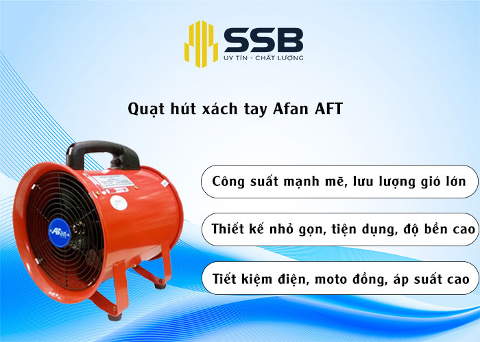 Quạt hút xách tay Afan AFT | Đủ các mã T11/2024